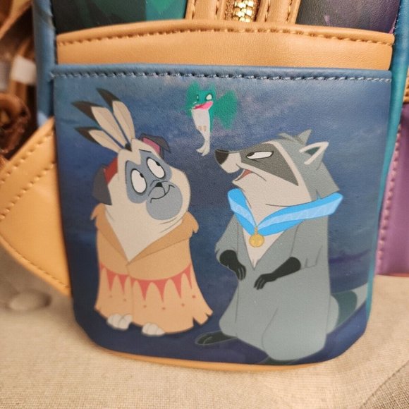Loungefly | Bags | Loungefly Disney Pocahontas Princess Scene Meeko ...